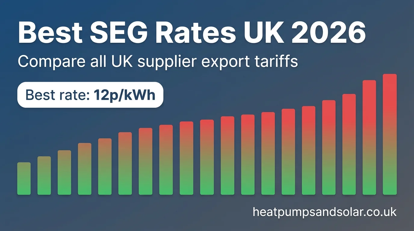 Best SEG Rates UK 2026 | Smart Export Guarantee Tariff Comparison ...